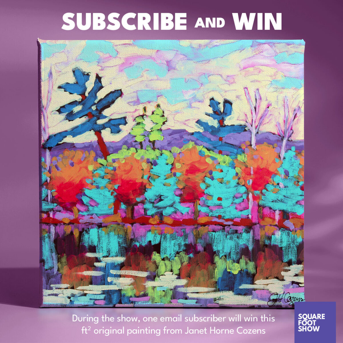 Square Foot Show – Online Art Show featuring 12×12 original artwork ...